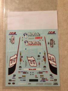 #13 Ted Christopher Modified - Ace Decals