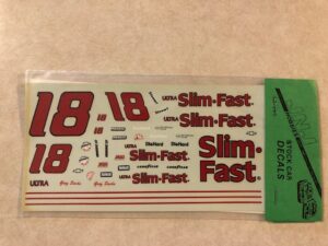 #18 Ultra Slim Fast Lumina of Greg Sacks JnJ - Ace Decals